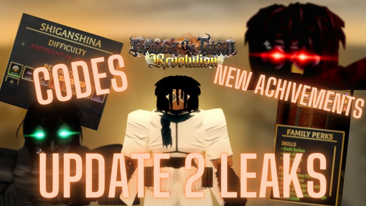 AOT Revolution codes and leaks (codes, update 2 leaks, and new ...