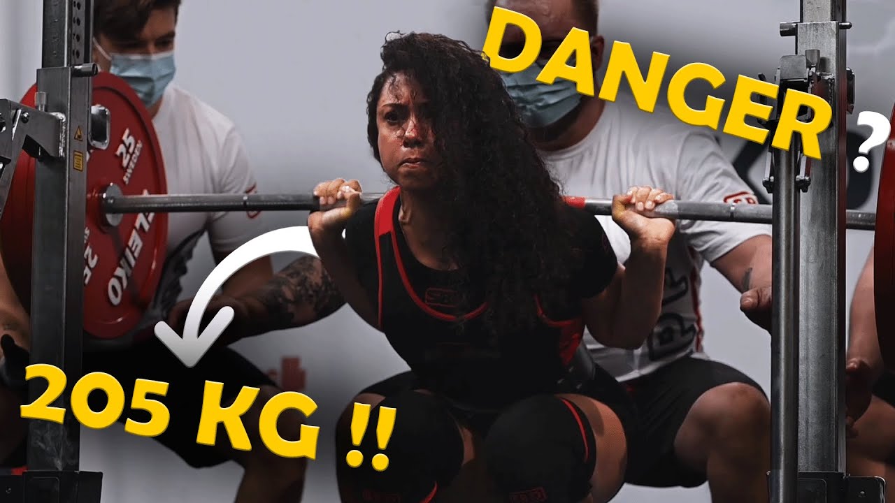 SON SECRET POUR SQUATER 3X SON POIDS DU CORPS!(@lya_powerlift ...