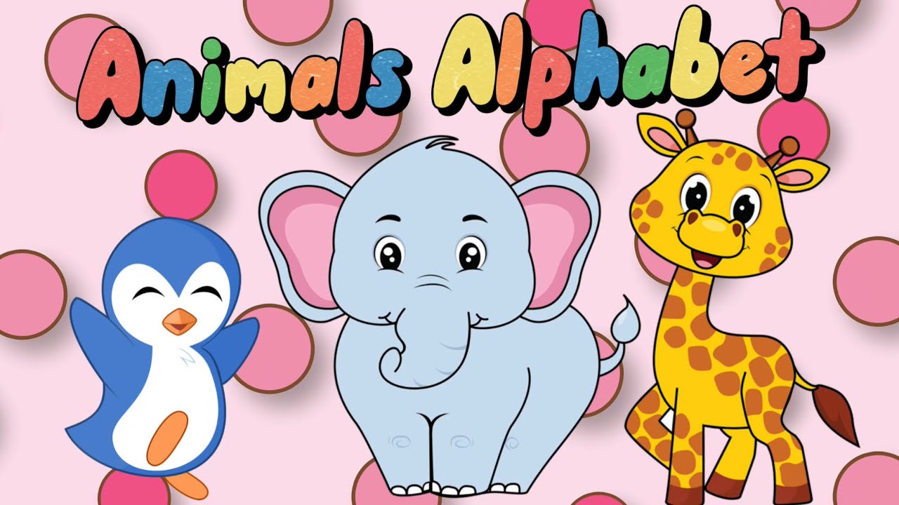 Alphabet Animals - Learn the Alphabet and Animals Name! Educational ABC ...