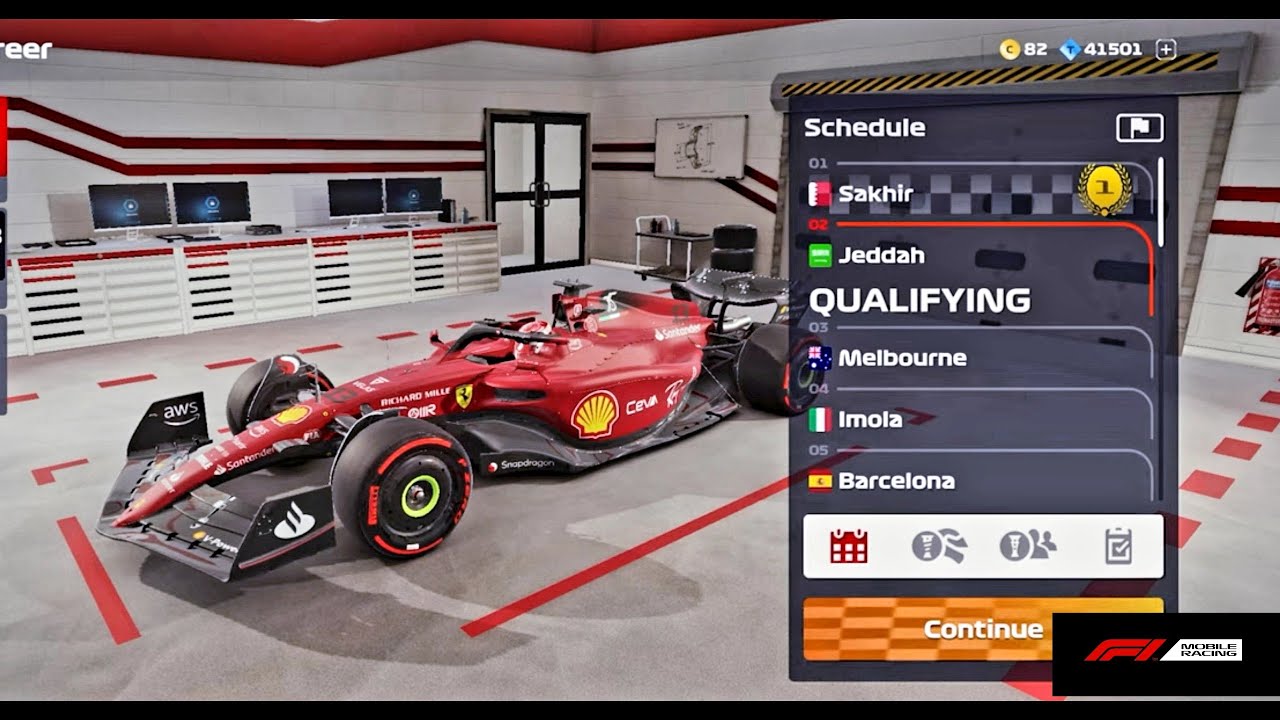 F1 MOBILE RACING 2023 ♤♡♤ CAREER MODE ♤ LEGEND ☆ SAUDI ARABIA { Jeddah ...