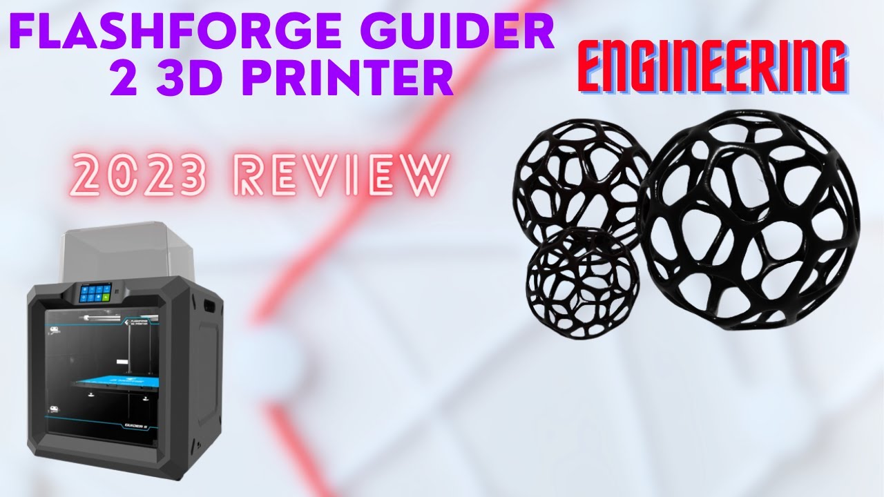 From CAD to Reality: Flashforge Guider 2 | In-Depth Review 2023 - YouTube