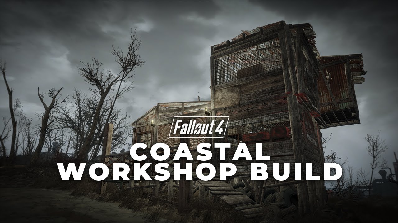 Workshop by The Sea - Fallout 4 Settlement Build - YouTube