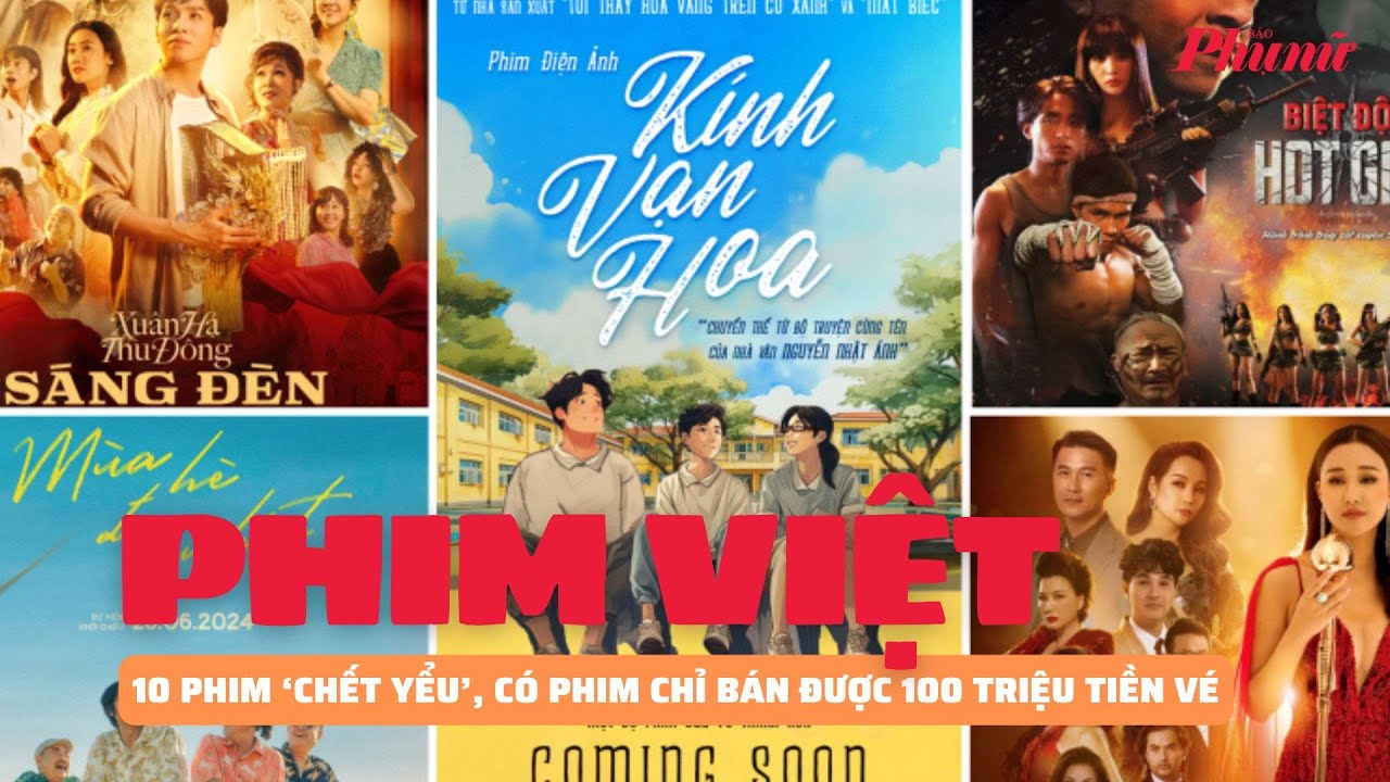 10 phim Việt ‘chết yểu’ năm 2024, có phim chỉ bán được 100 triệu tiền ...