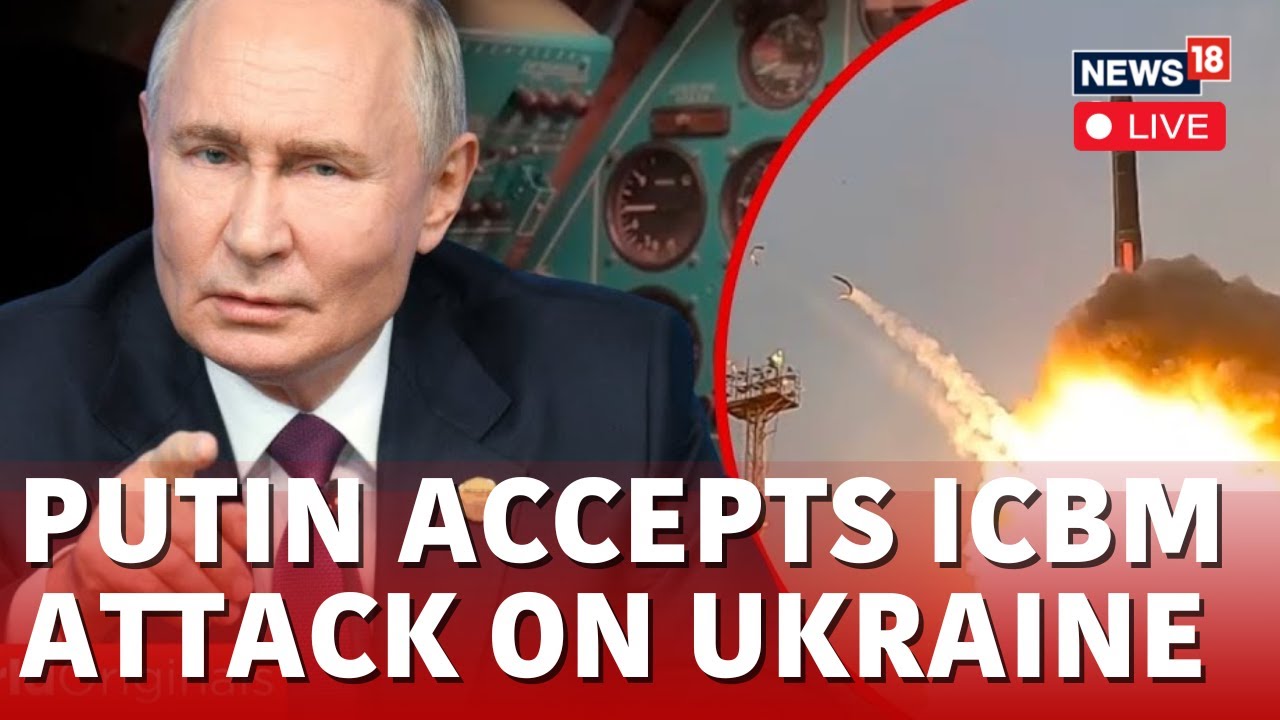 Putin News LIVE | Putin Accepts Hitting Ukraine With ICBM | Russia Vs ...