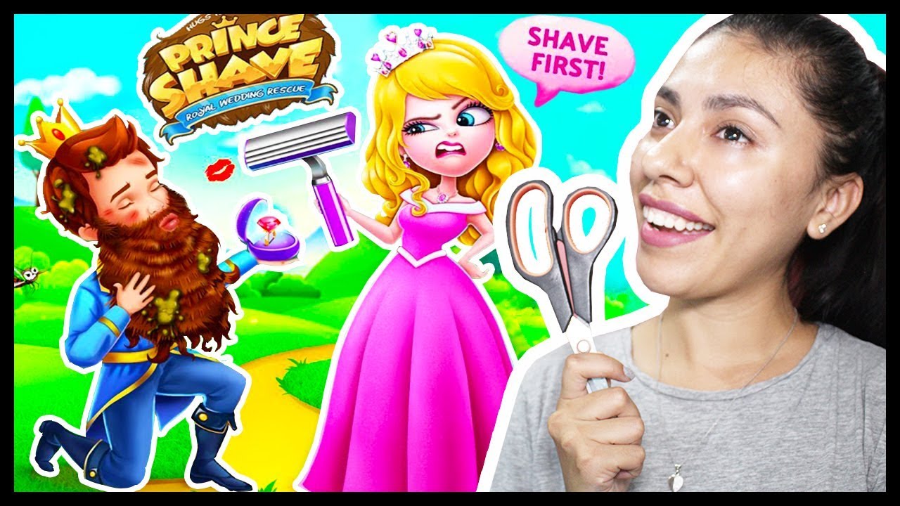 MARRYING AN UGLY PRINCE! - PRINCE ROYAL WEDDING SHAVE! (App Game) - YouTube