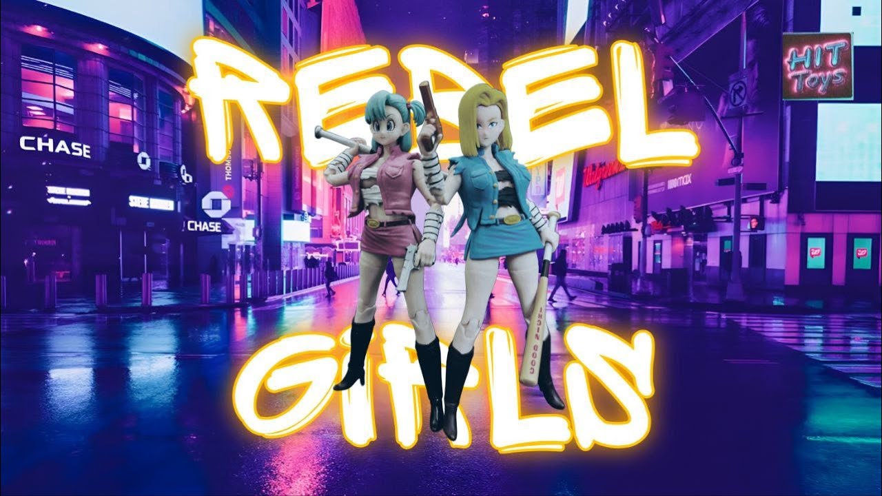 REBELS GIRLS 18+ Nika & Luna HitToys Unboxing & Review Dragon Ball ...