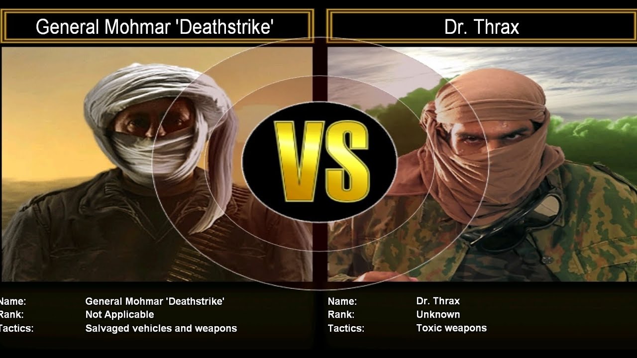 Shockwave Challenge Mode: General Mohmar Deathstrike VS Dr. Thrax - YouTube
