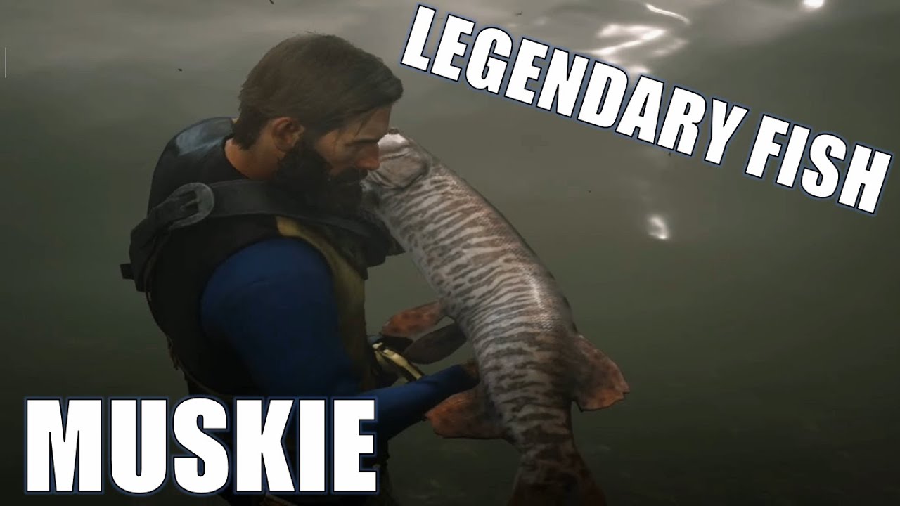 Red Dead Redemption 2 Walkthrough | Guide Catch Legendary Fish Muskie ...