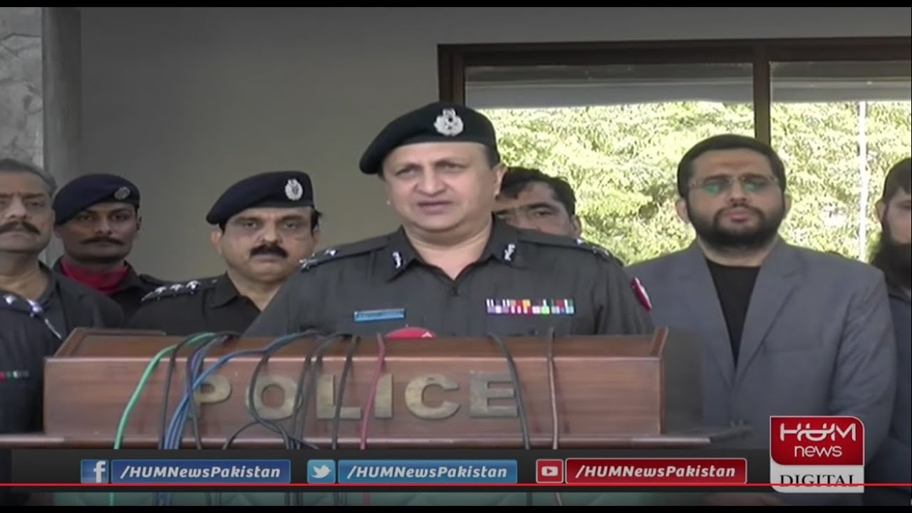LIVE: Karachi Police Chief Media Talk | Hum News | 15th jan 2023 - YouTube