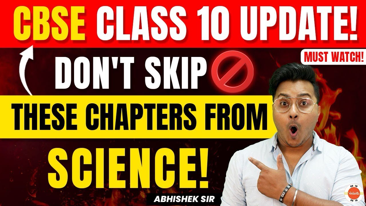 Science Chapters You CAN'T SKIP for Class 10 Board Exam | Important ...