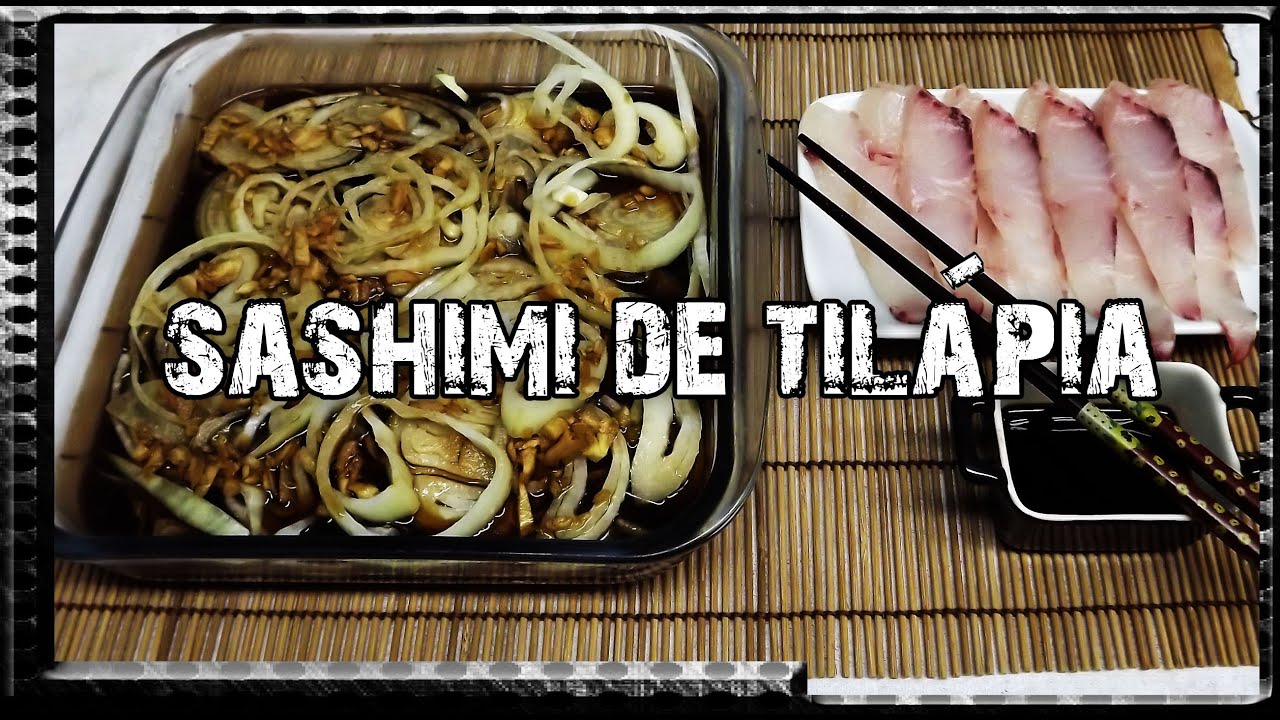 Sashimi de Tilápia duas Maneiras de Preparo - YouTube