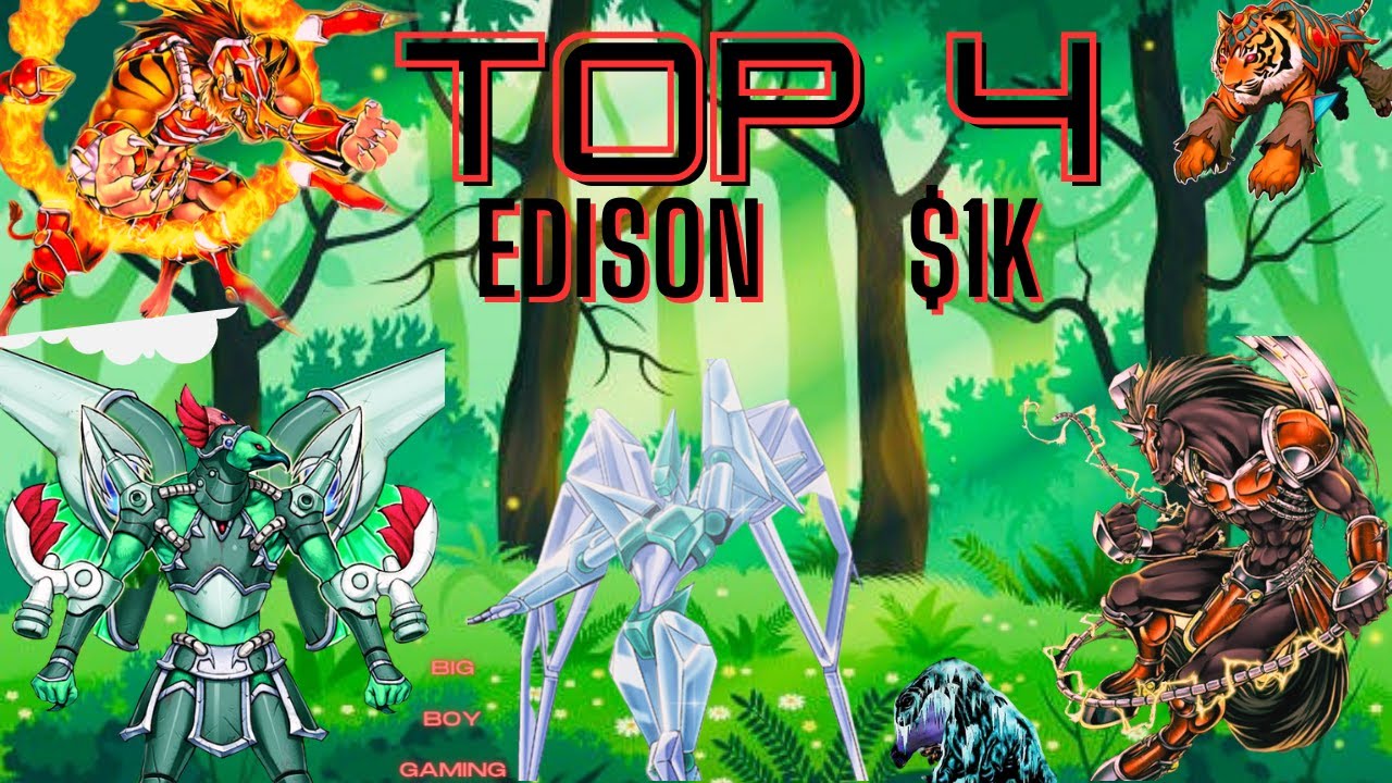 YU-GI-OH! Edison Format 1K Top 4: Smithfield, NC - Gladiator Beast Deck ...