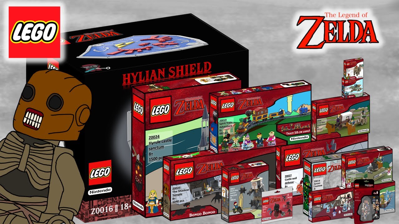 LEGO Zelda custom sets: wave 2 (revisited) - YouTube