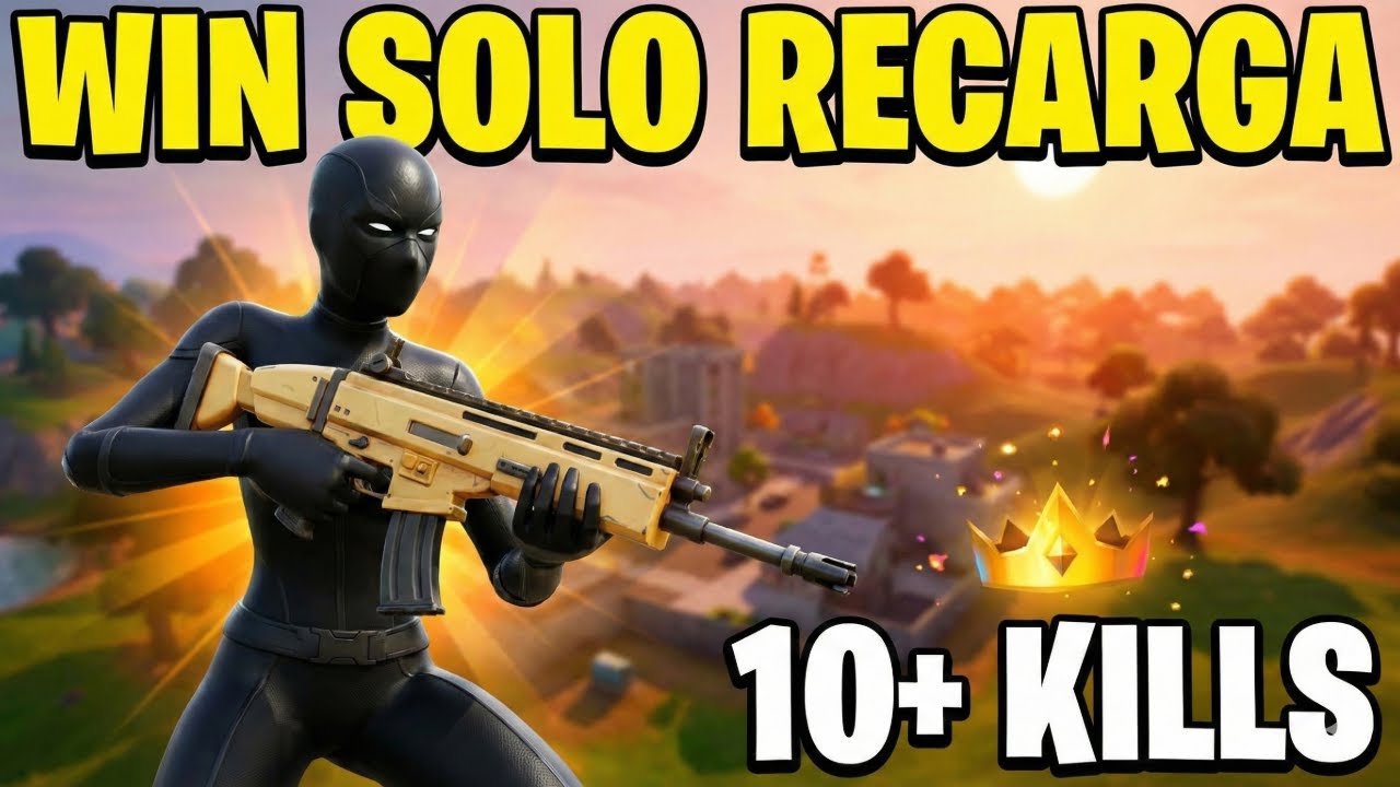 Fortnite Reload | 10 Kill Solo Ranked Win Full Gameplay (Keyboard ...
