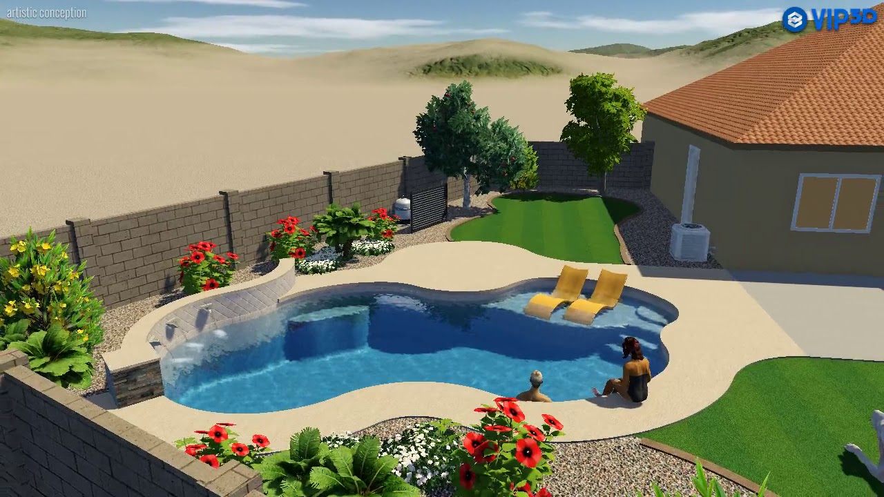 Shawn And David new pool By Matt Sauer at California pools and ...