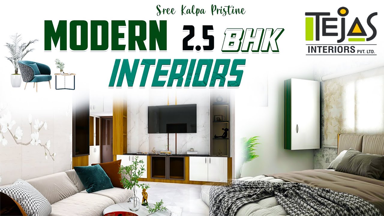 2.5 BHK Flat Full home Interiors || Sree Kalpa Pristine || Bachupally ...