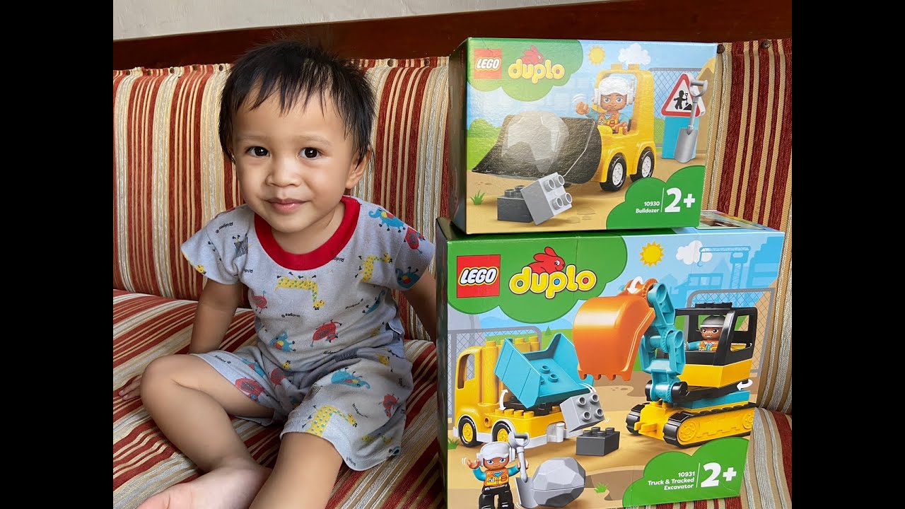 Lego Duplo Bulldozer 10930 dan Lego Duplo Truck & Tracked Excavator ...