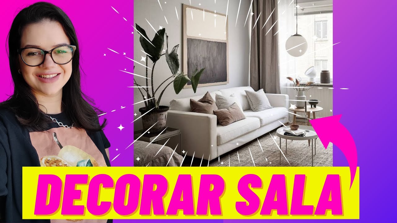 COMO MONTAR O LAYOUT DA SALA DE ESTAR DE FORMA FÁCIL - YouTube