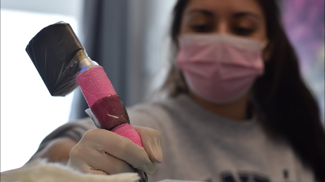 Acompáñame a ver el proceso de este Tattoo que realicé en una sesión de ...