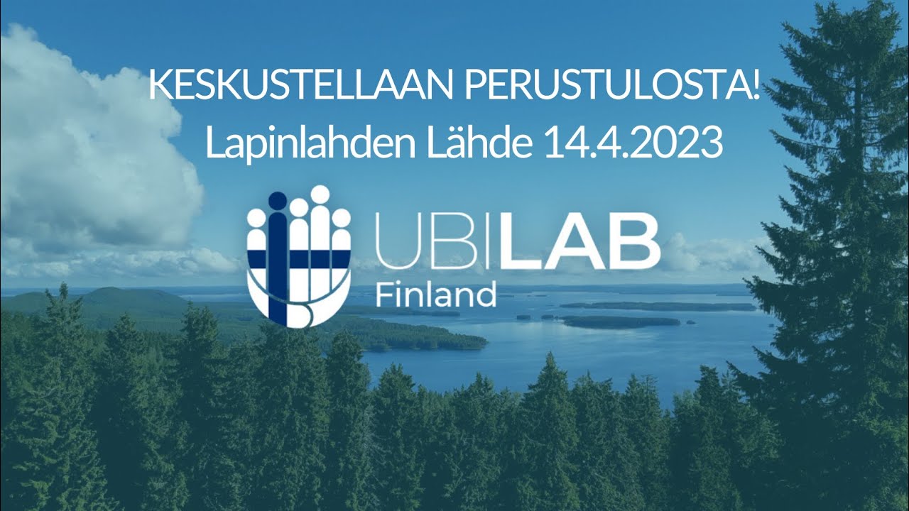 UBI Lab Finland @ Lapinlahden Lähde 14.4.2023: Saara Hietamäki - YouTube