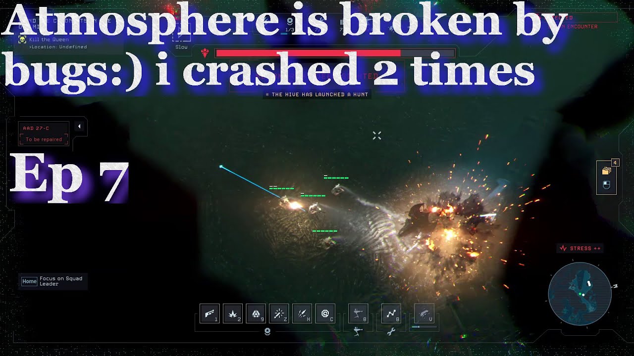 Aliens Dark Descent - Lets Play Ep 7 - Nightmare - Queen Fight tips ...