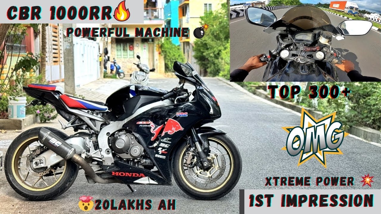 CBR 1000RR - RIDE REVIEW🔥🥵 || XTREME POWER🤯 || MAD RIDES☠️ || TOP SPEED ...