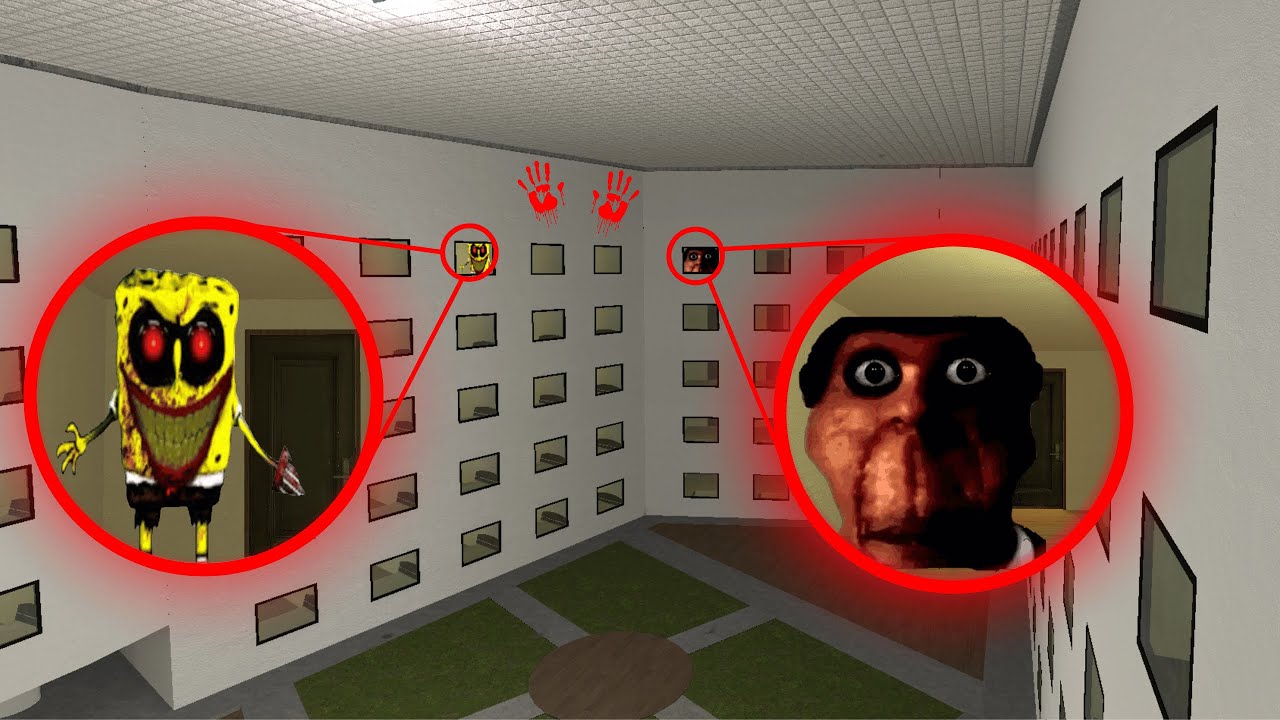 Scary Spongebob And Obunga Watches Break Out And Want To Kill Everyone ...