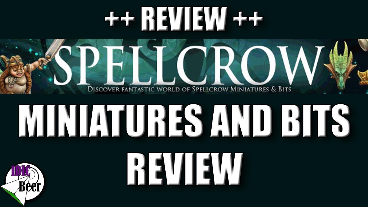 Spellcrow Miniatures and Bits Review - YouTube
