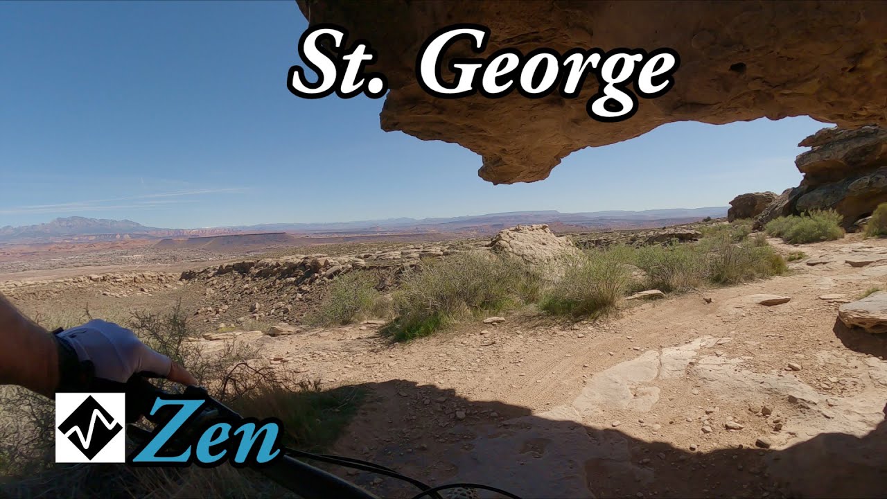 Best Mountain Biking in St. George, UT - Zen - YouTube