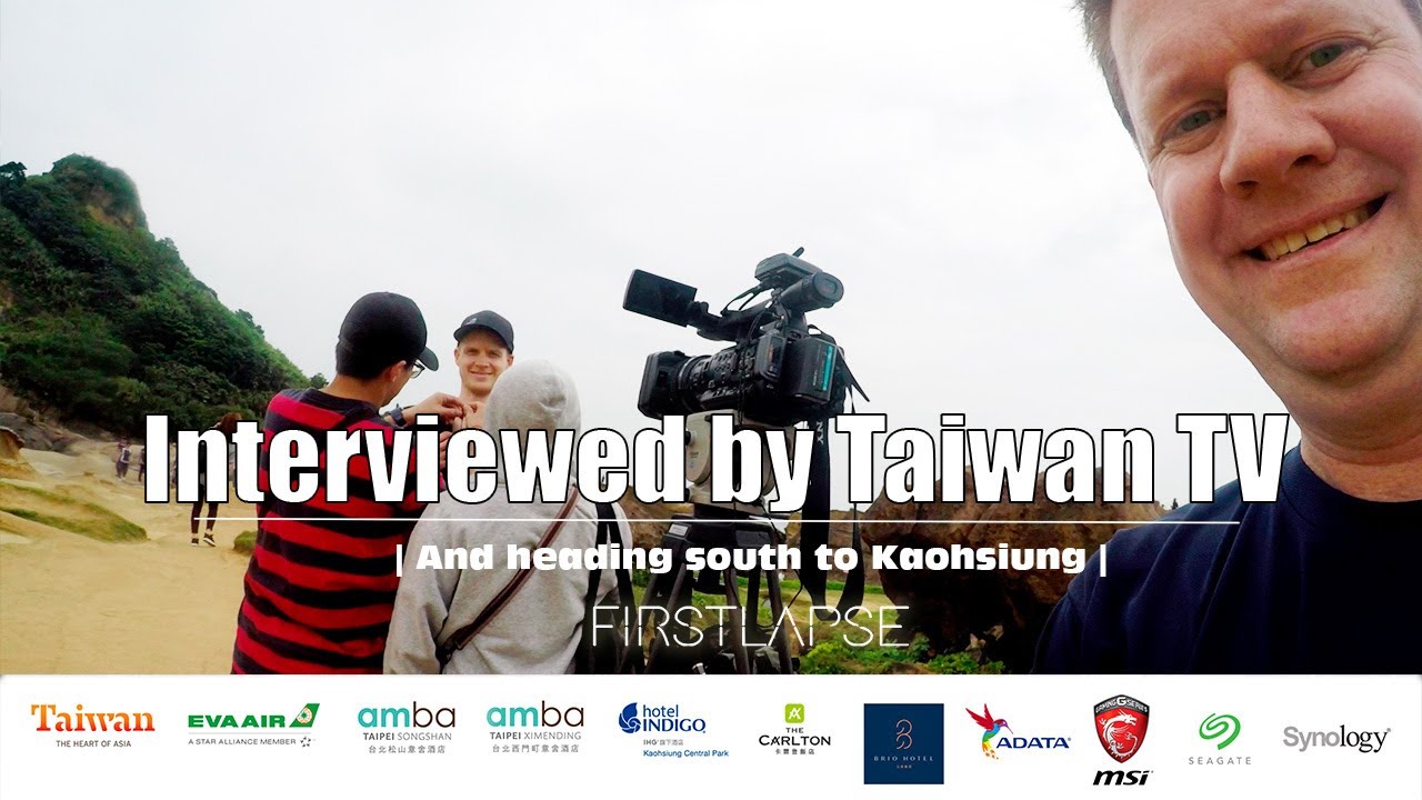 Interviewed by Taiwanese television - Taiwan VLOG #3 - YouTube