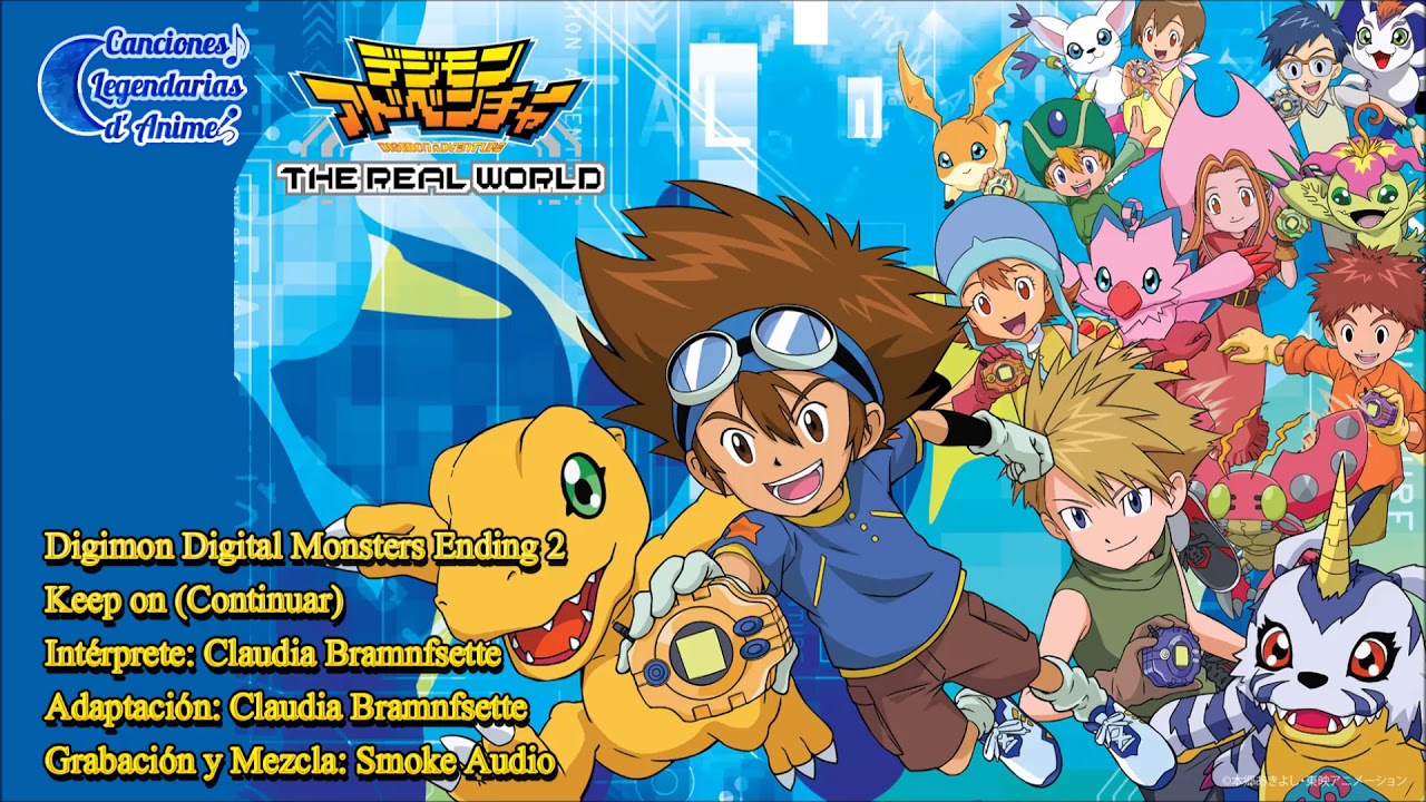 Keep On【Continuar】Cover Latino - Digimon Ending 2 - YouTube