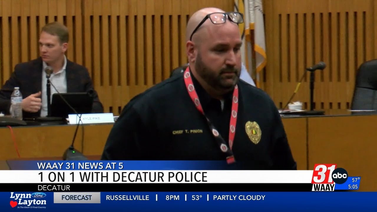 WAAY 31 goes 1-on-1 with Decatur Police Chief - YouTube
