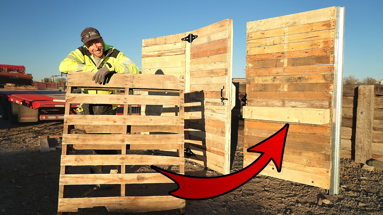 I Entered A Pallet Fence Contest As A Joke… And Won - YouTube