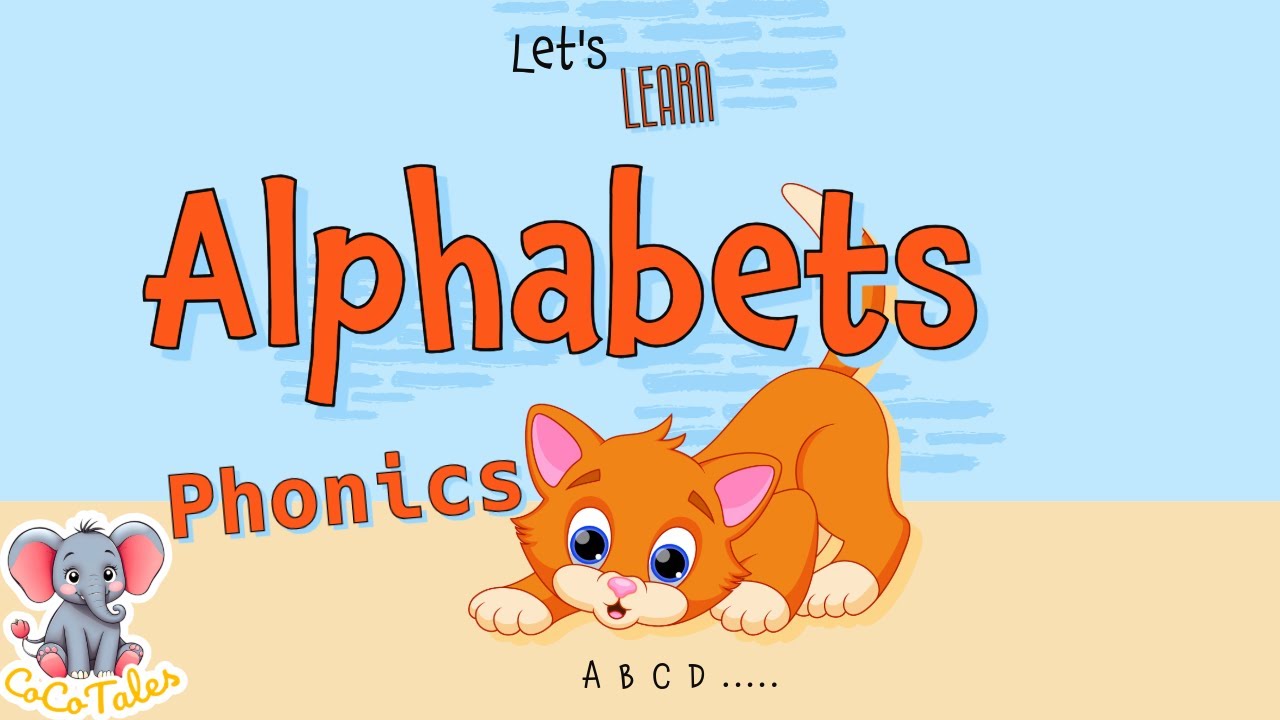 Let's learn Alphabet for Kids Let's Learn About the Alphabet - YouTube