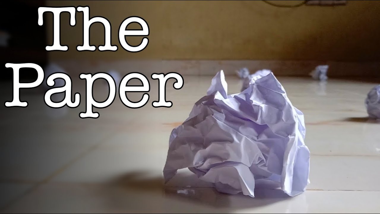 The Paper | Short Film - YouTube