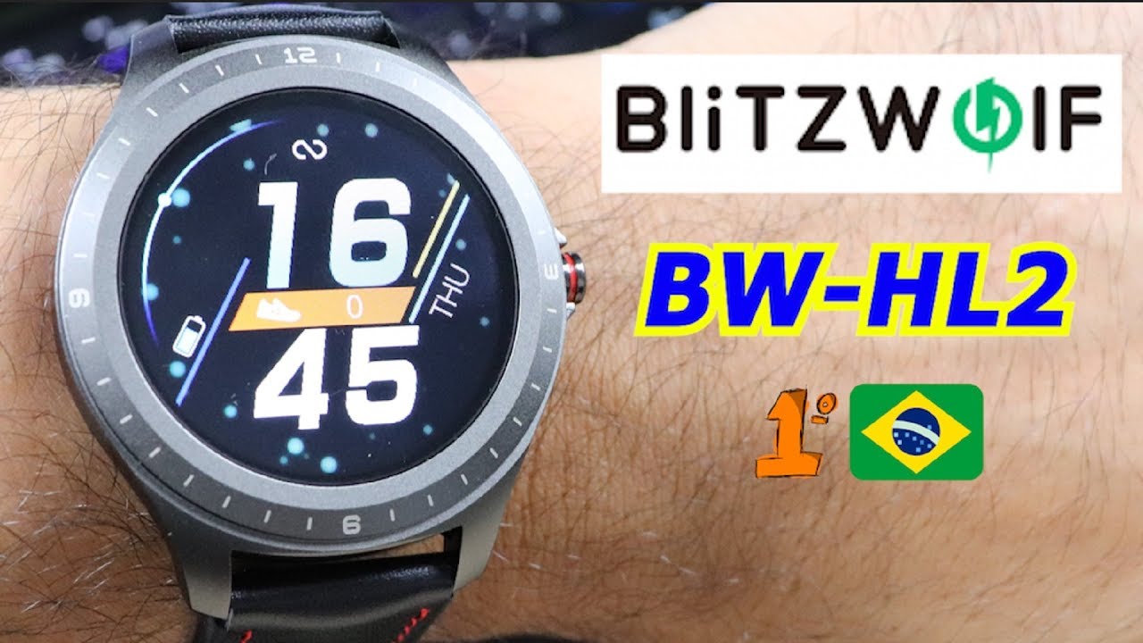 Smartwatch BlitzWolf BW-HL2 - Unboxing e Primeiras Impressões PT-BR ...