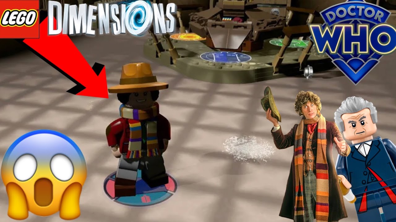 INSANE LEGO Dimensions Doctor Who EASTER EGG!! - A Secret 4th Doctor ...