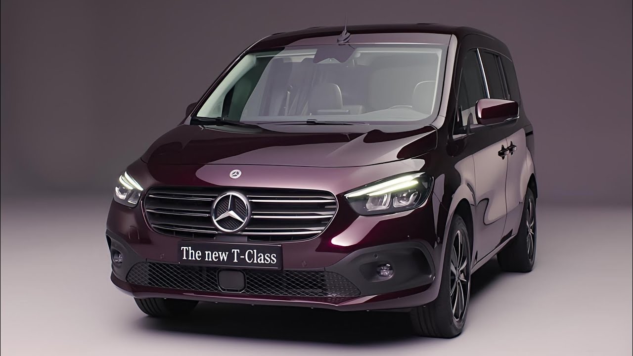 New 2023 Mercedes T-Class: Interior, Exterior presentation - YouTube
