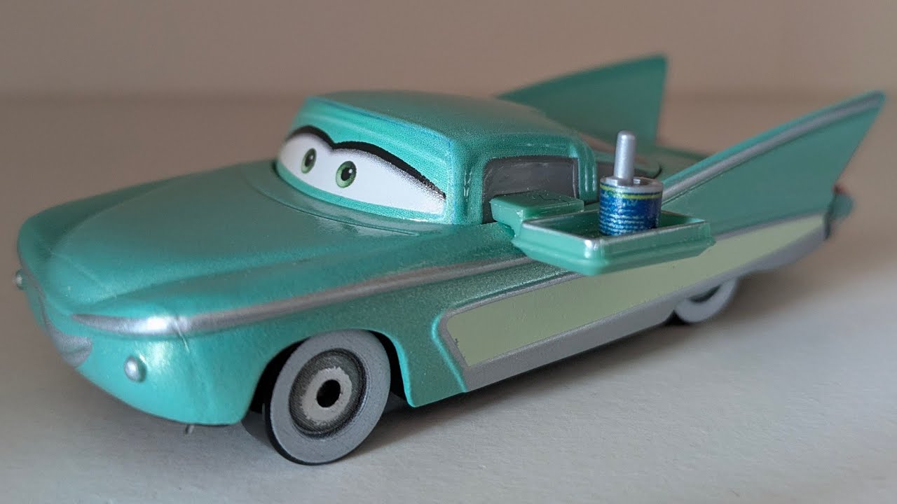 New Disney Cars Toys Flo With Tray Diecast - YouTube