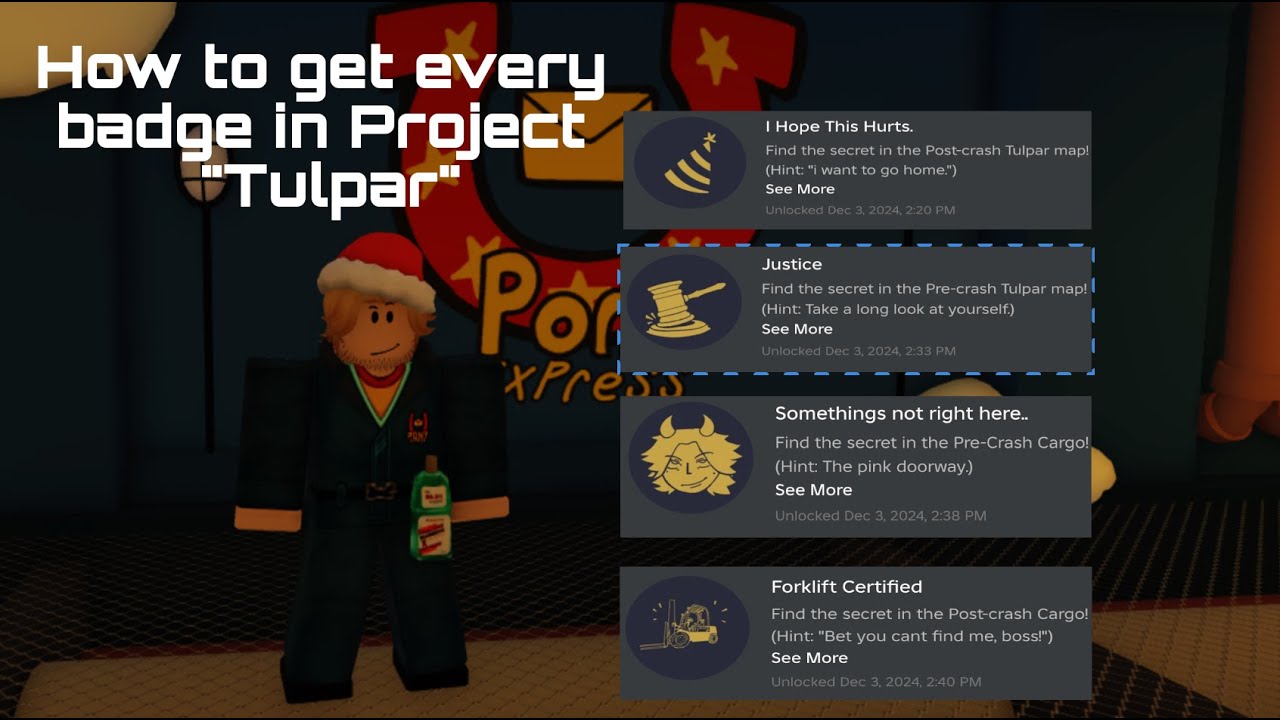 How To Get All Badges In Project “Tulpar” || Mouthwashing RP on Roblox ...