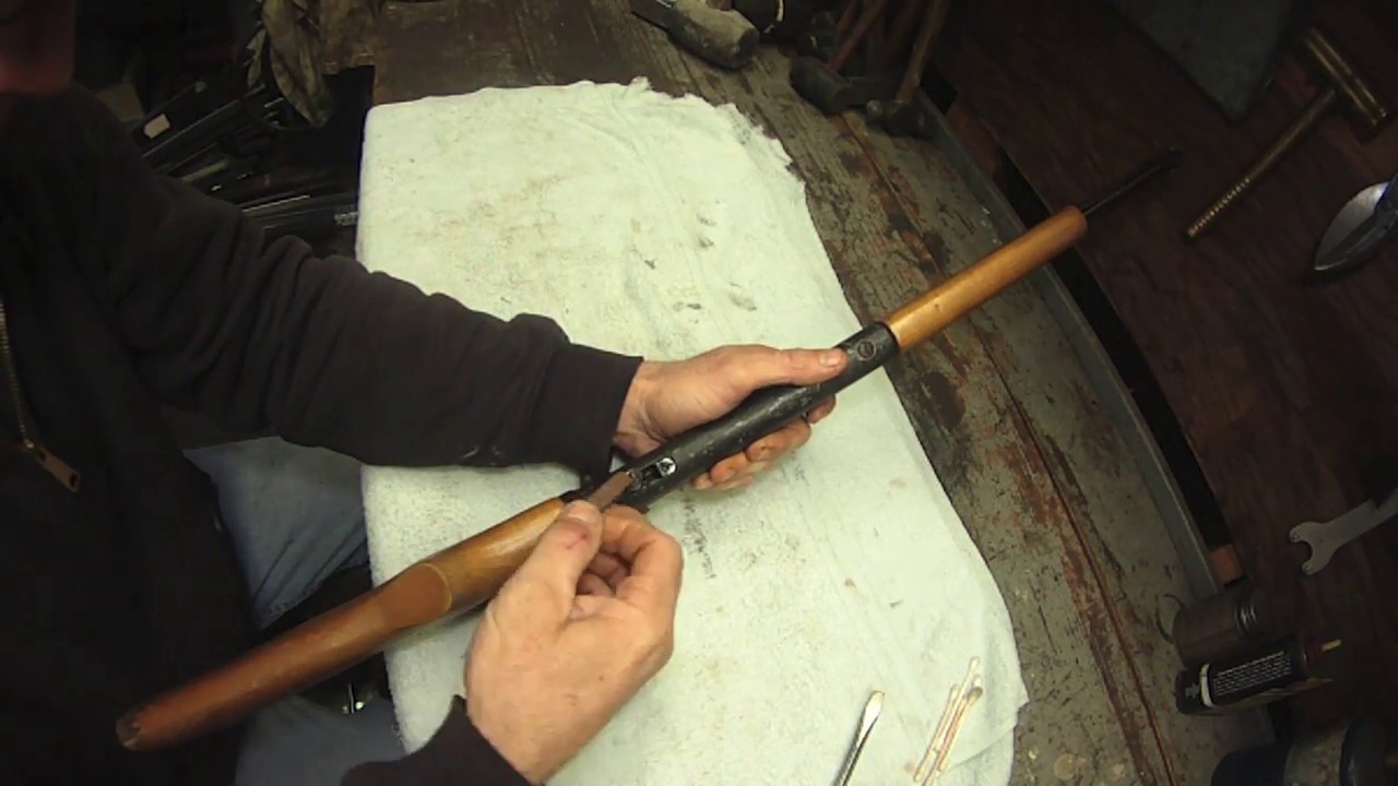 Crosman Rifle Model 101 Repair - YouTube