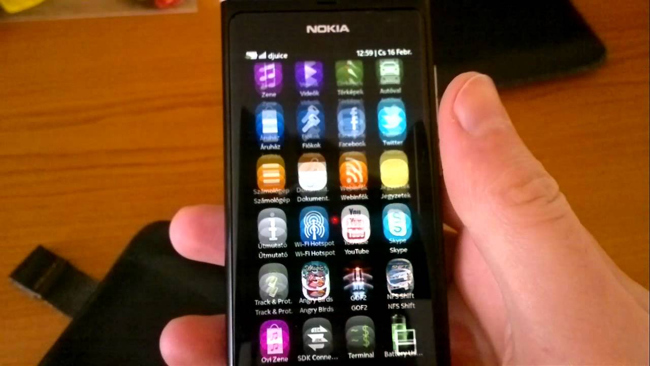 Howto tutorial - Home Screen Background (v0.0.2) on Nokia N9 - YouTube