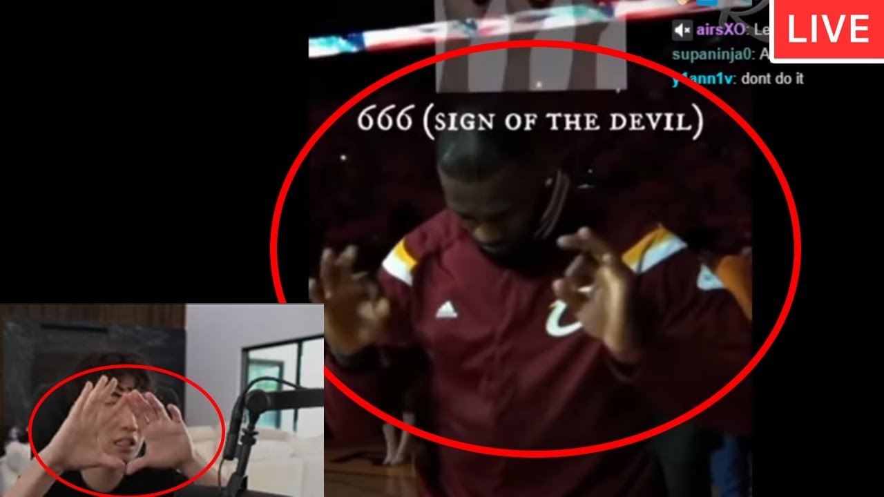 RICEGUM REACTS TO LEBRON JAMES RITUAL - YouTube