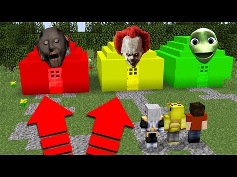 YANLIŞ KORKUNÇ EVİ SEÇERSEN ÖLÜRSÜN! 😱 - Minecraft