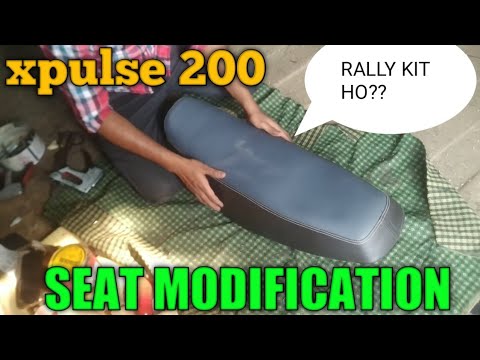Xpulse 200 bs6 Seat Modification ||Rally Kit Like Apperance||Darjeeling ...
