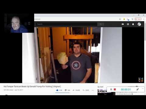 Kid Temper Tantrum Beats Up Donald Trump For Visiting (Reaction #66)