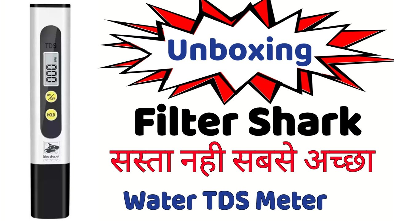 Best TDS Meter for Drinking Water tds level checking || filter shark ...