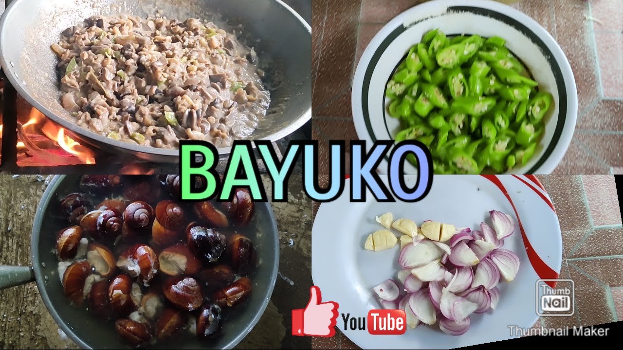 BAYUKO | Bicol express na adobo sa gata na palagitik na Bayuko | Laguna ...