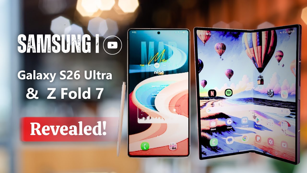 "Samsung Galaxy S26 Ultra & Z Fold 7 – Official Launch Date & Top ...