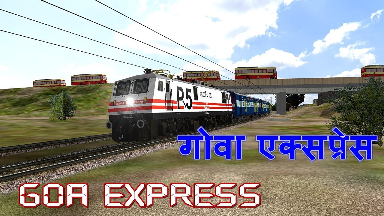 12779 Vasco-da-Gama Pune Junction Goa Express Departure From Bhusaval ...